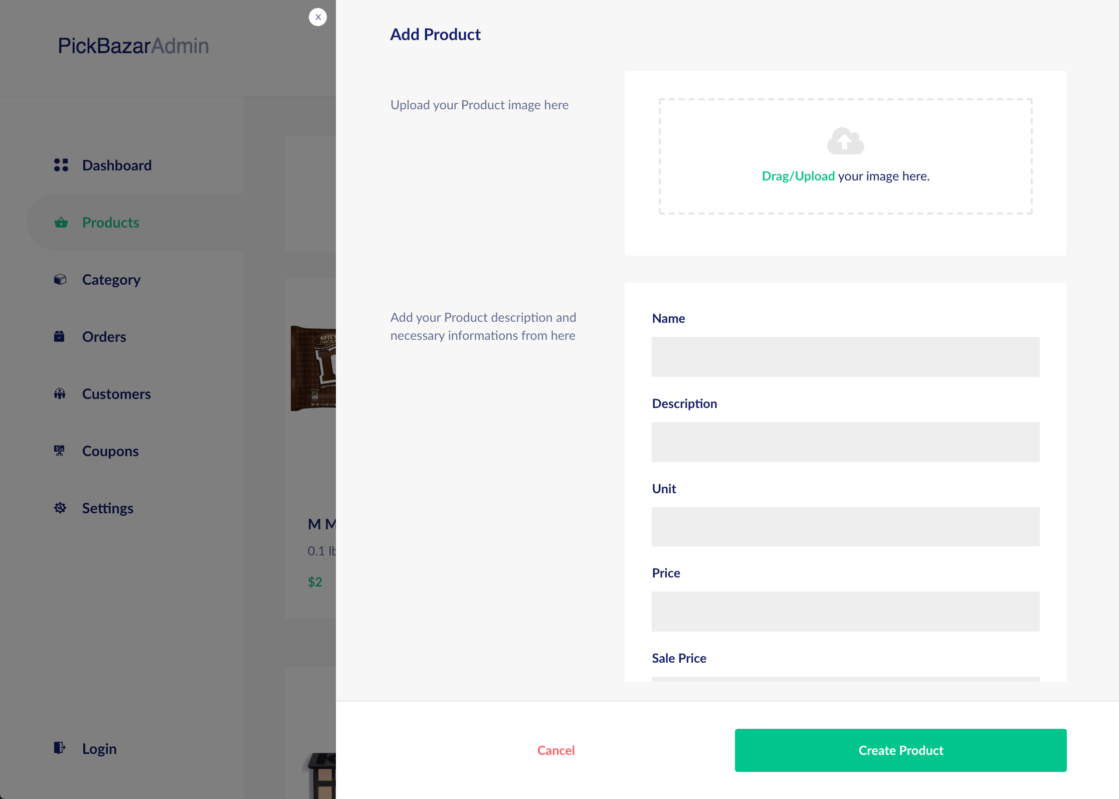 Pickbazar | React Ecommerce Template